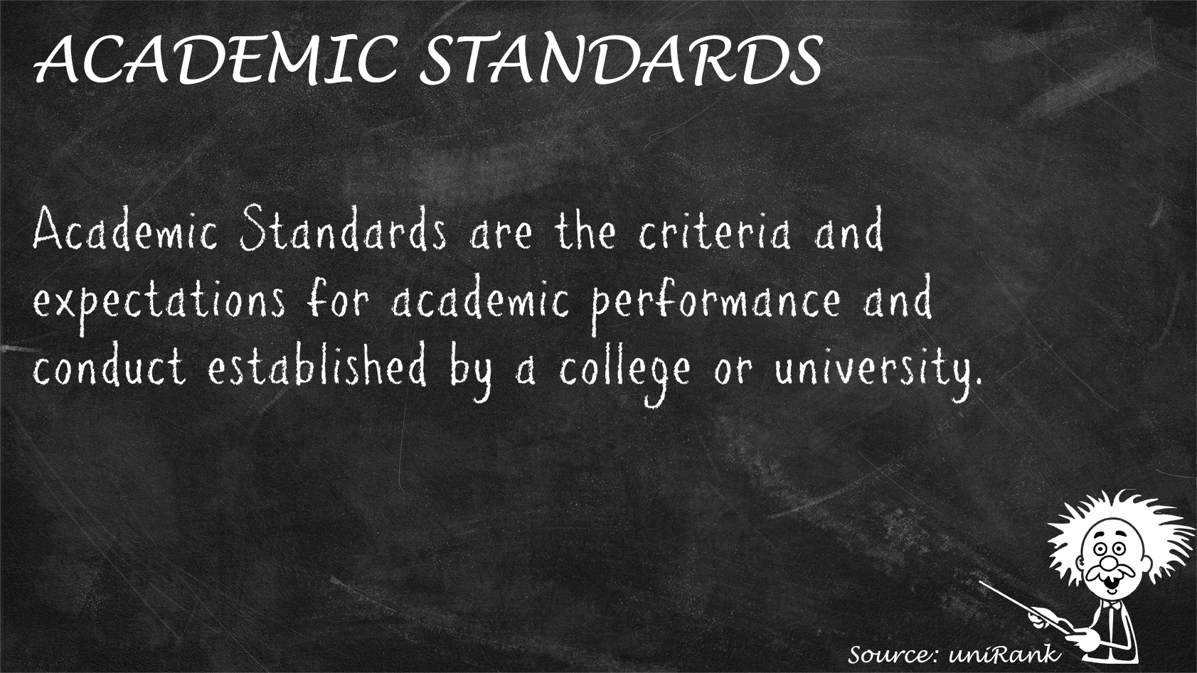 Academic Standards | Glossary Definition by uniRank.org