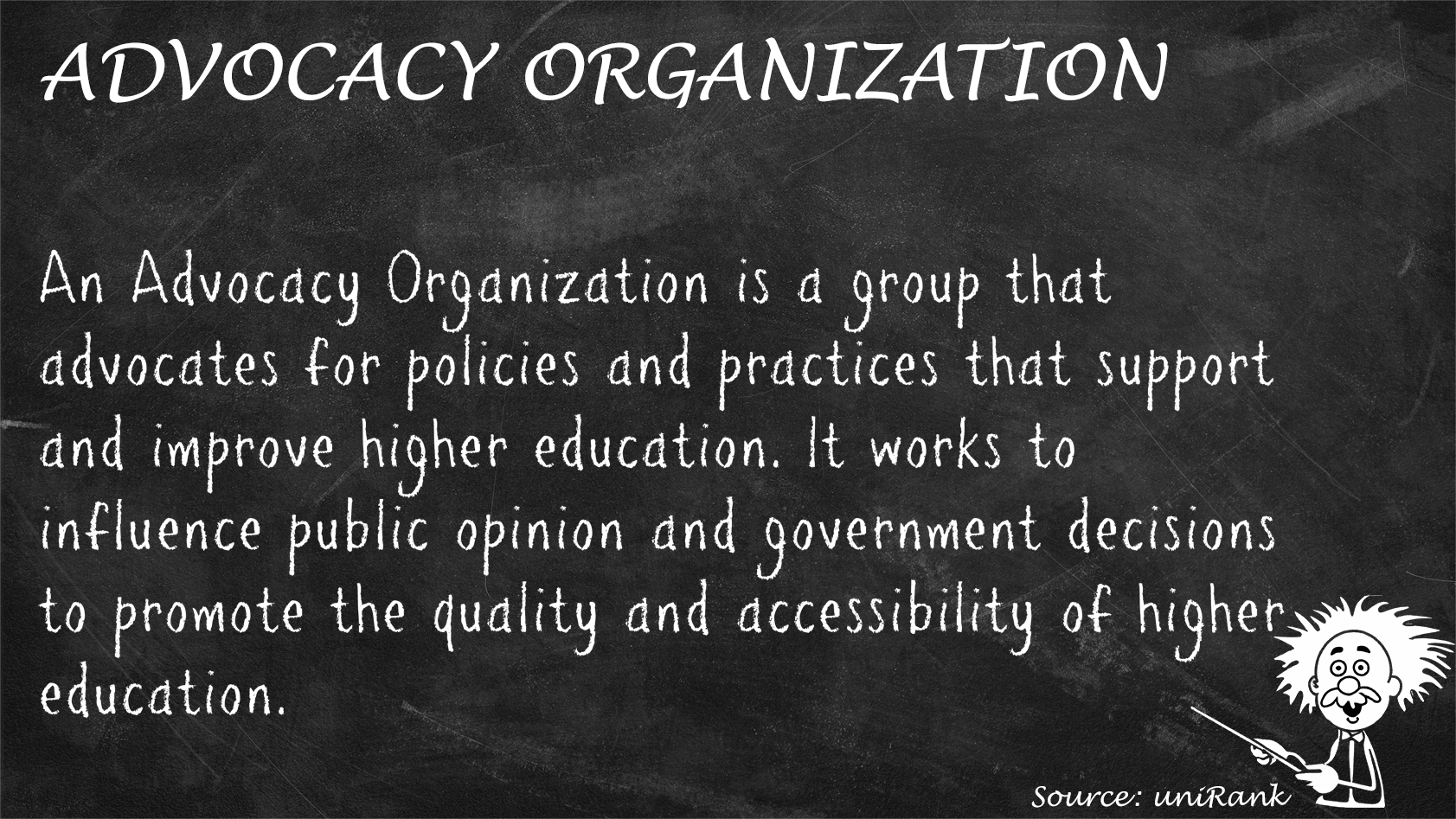 Advocacy Organization | Glossary Definition by uniRank.org
