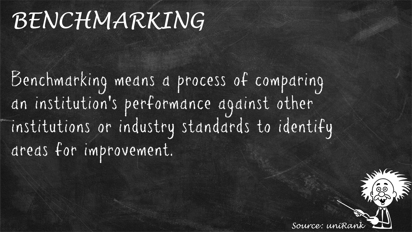 Benchmarking | Glossary Definition by uniRank.org