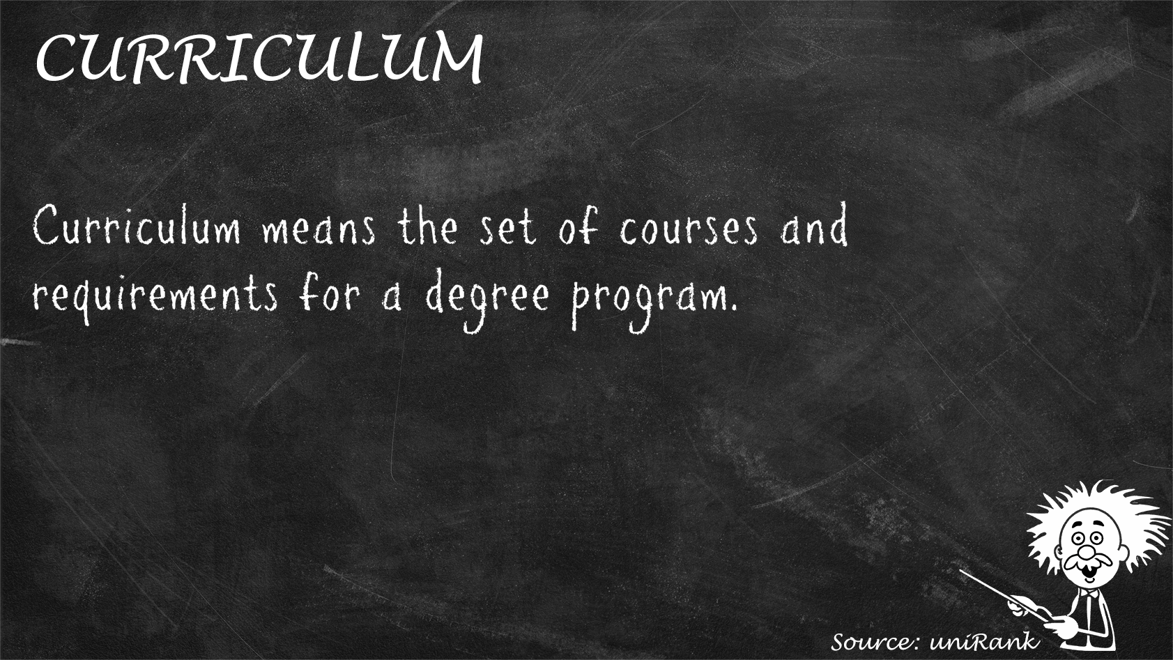 Curriculum | Glossary Definition by uniRank.org