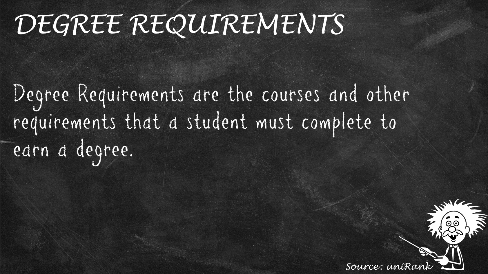 Degree Requirements | Glossary Definition