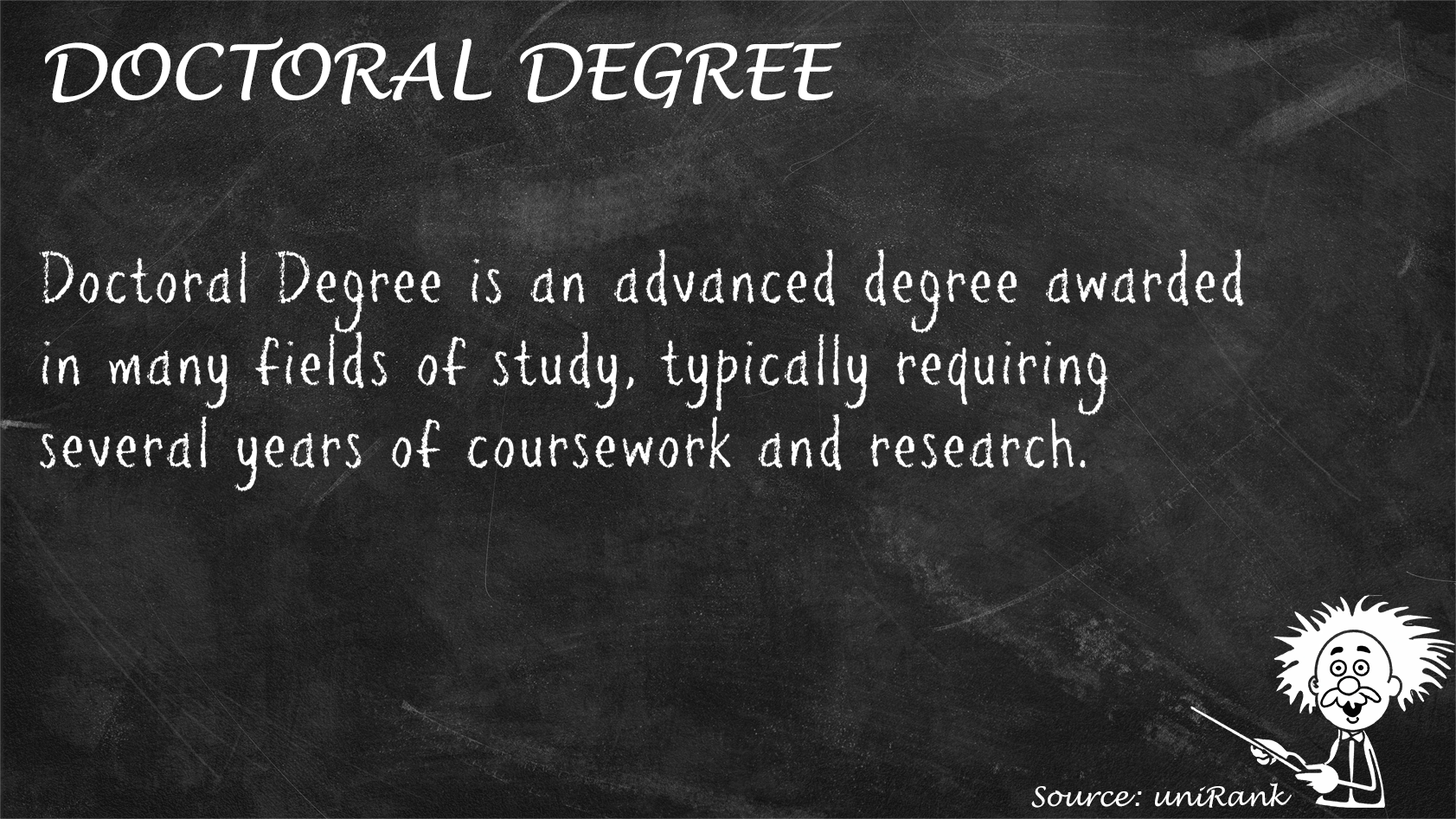 Doctoral Degree | Glossary Definition by uniRank.org