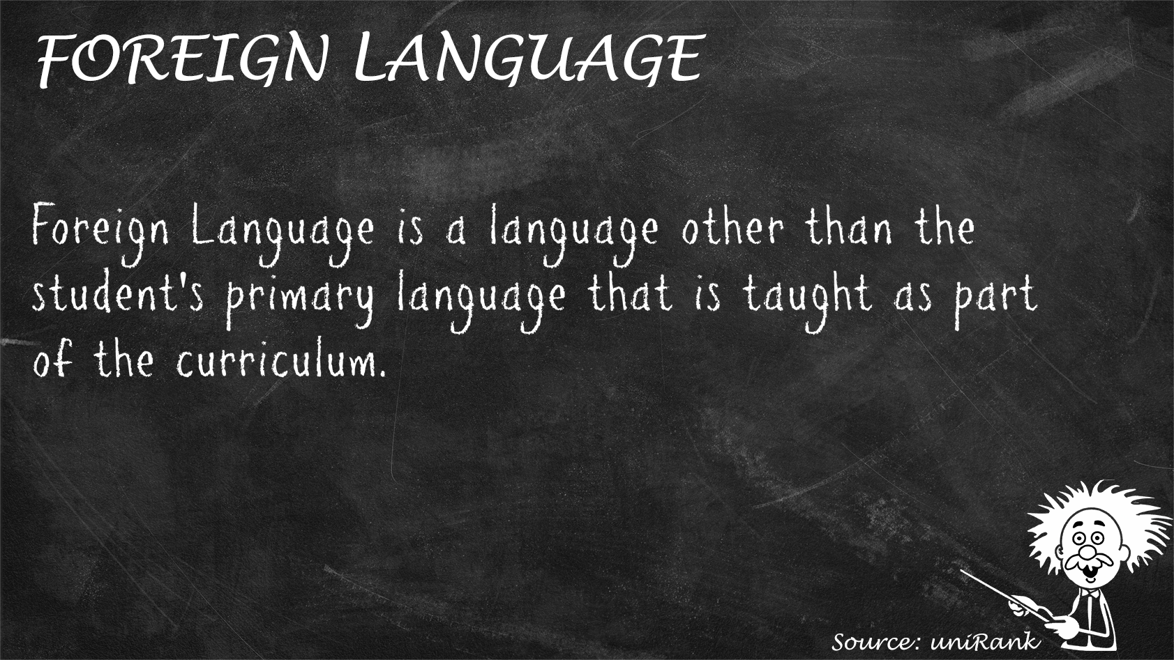 Foreign Language | Glossary Definition