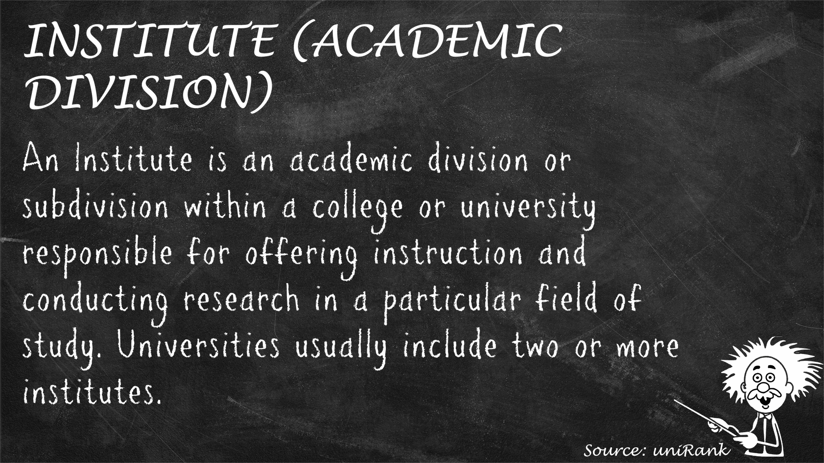 Institute (academic division) | Glossary Definition