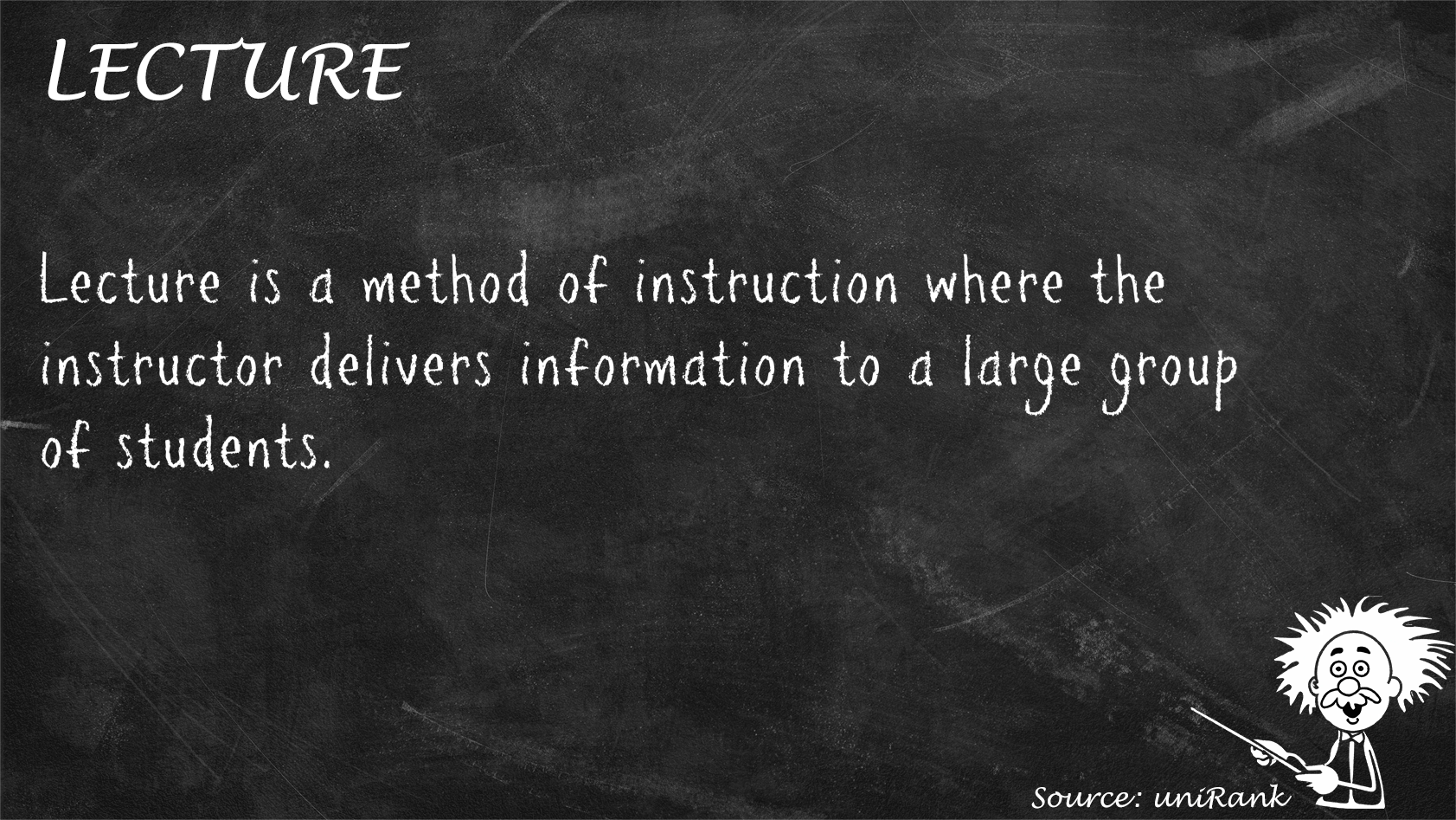 Lecture | Glossary Definition by uniRank.org