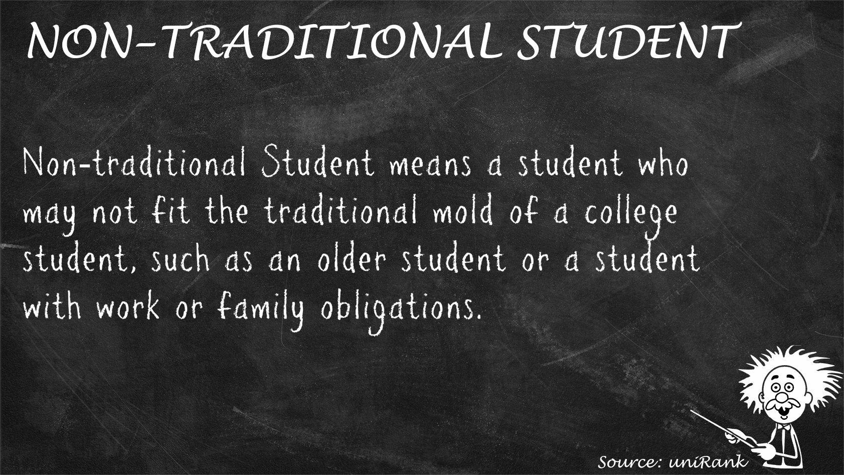 Non-traditional Student | Glossary Definition by uniRank.org