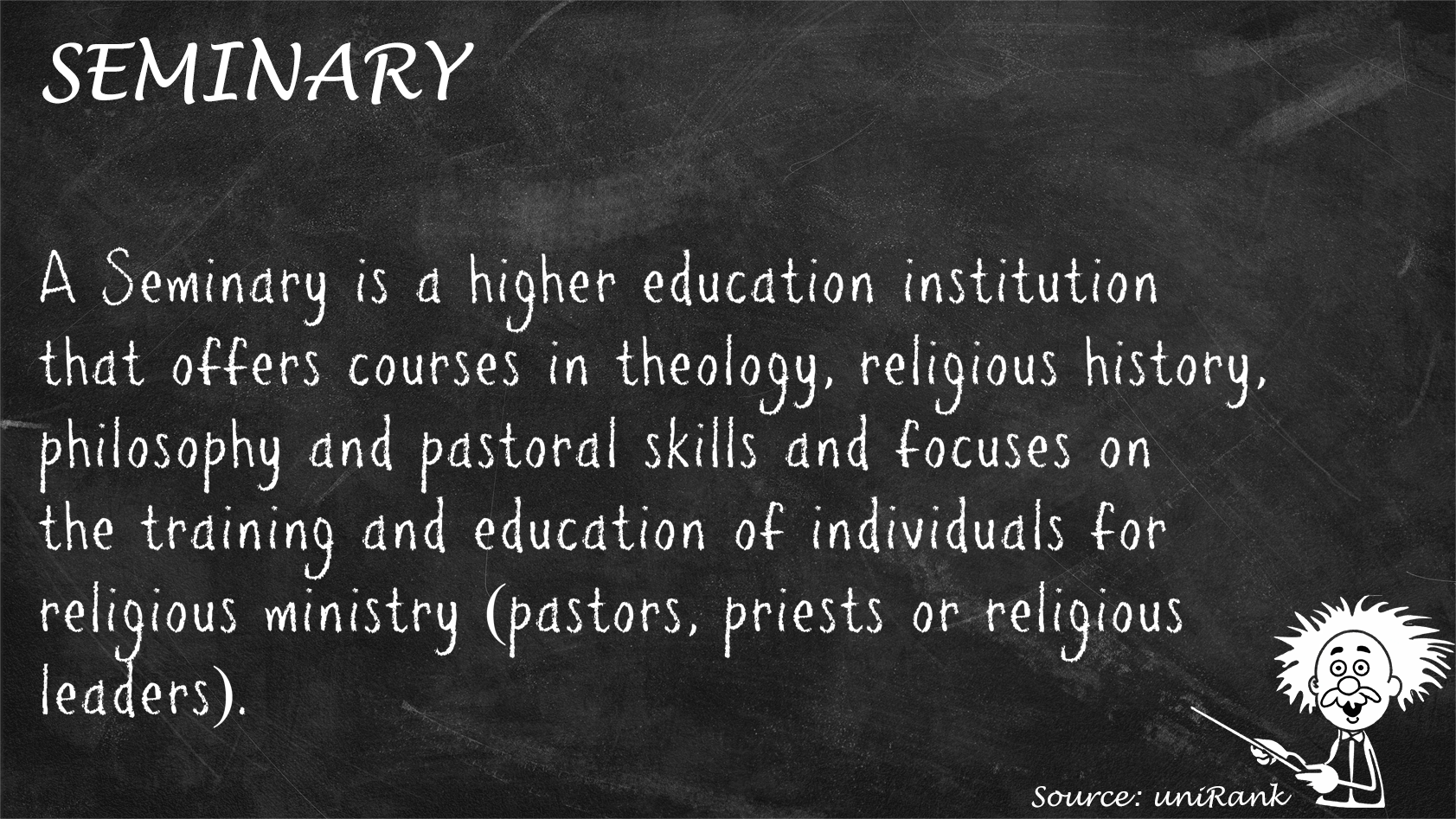 Seminary | Glossary Definition by uniRank.org