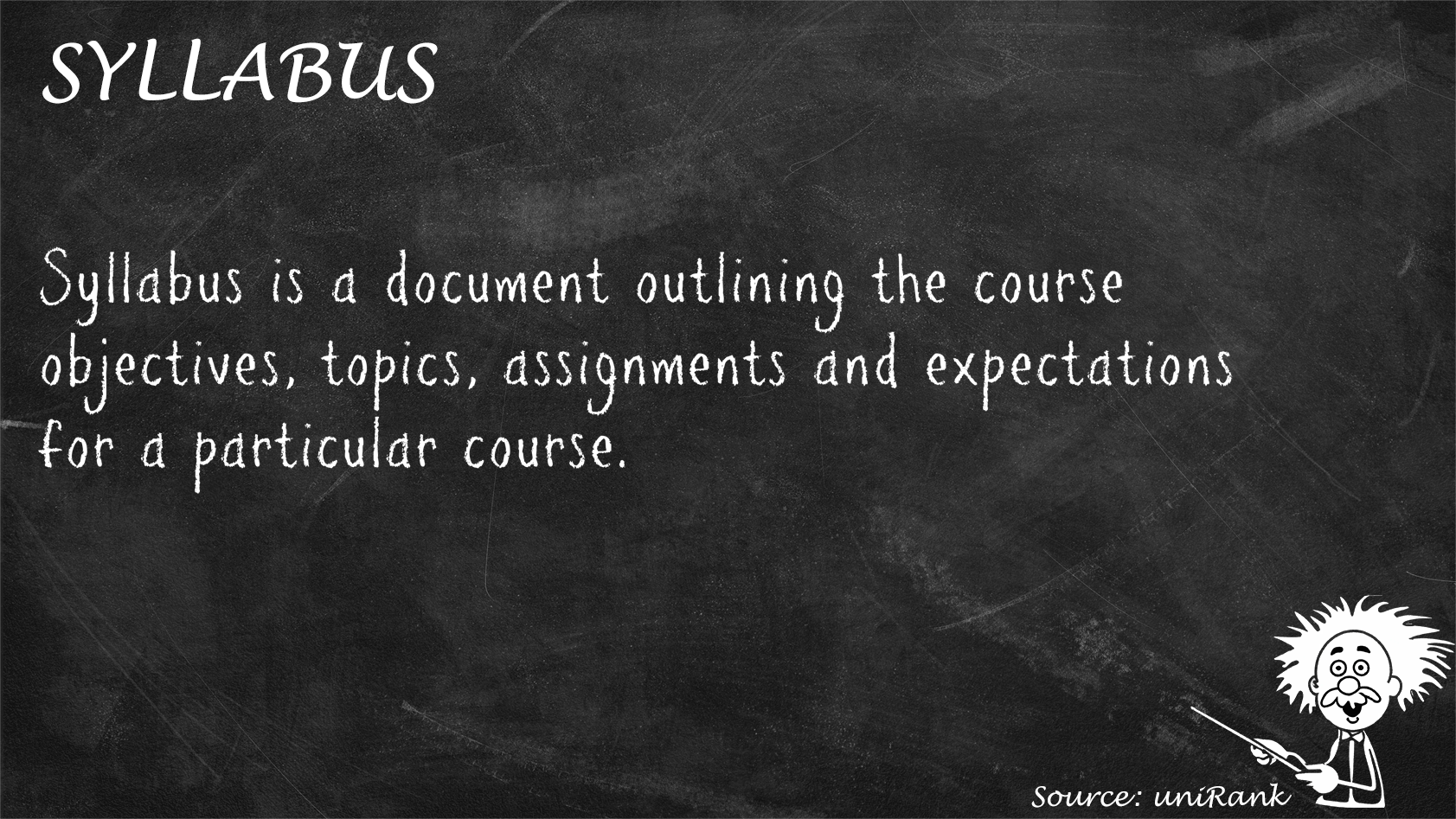 Syllabus | Glossary Definition