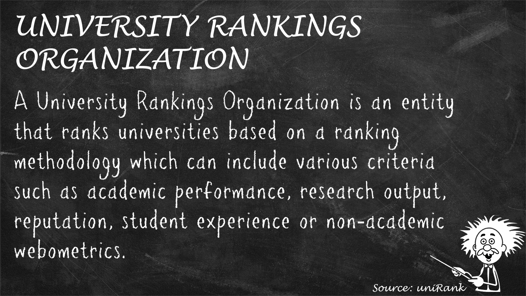 University Rankings Organization | Glossary Definition