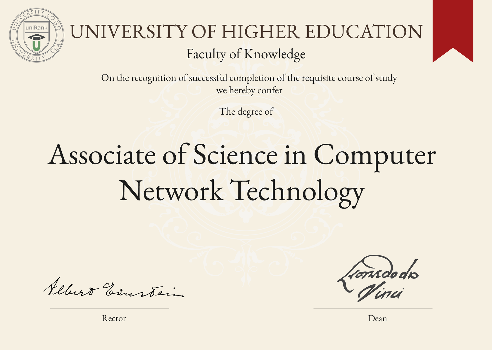 Associate of Science in Computer Network Technology AS in Computer ...