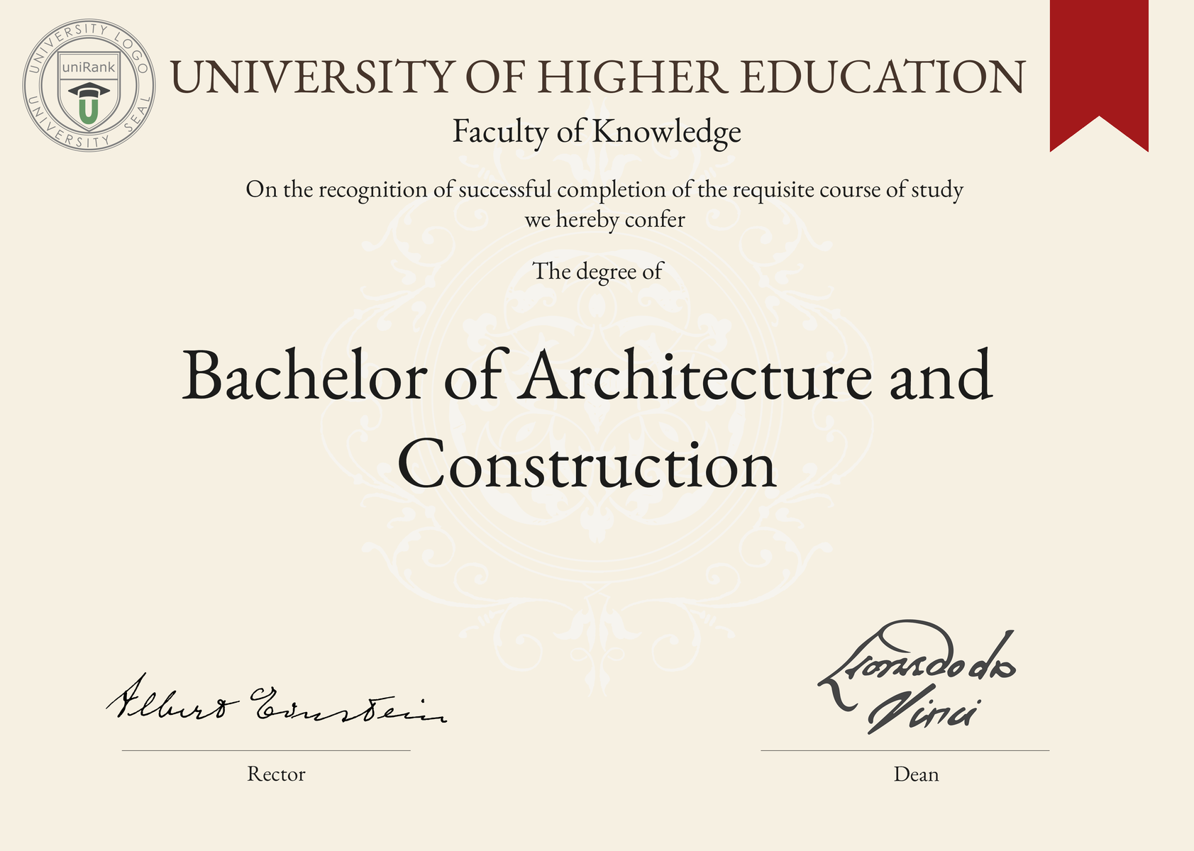 Bachelor of Architecture and Construction B.Arch. | uniRank.org