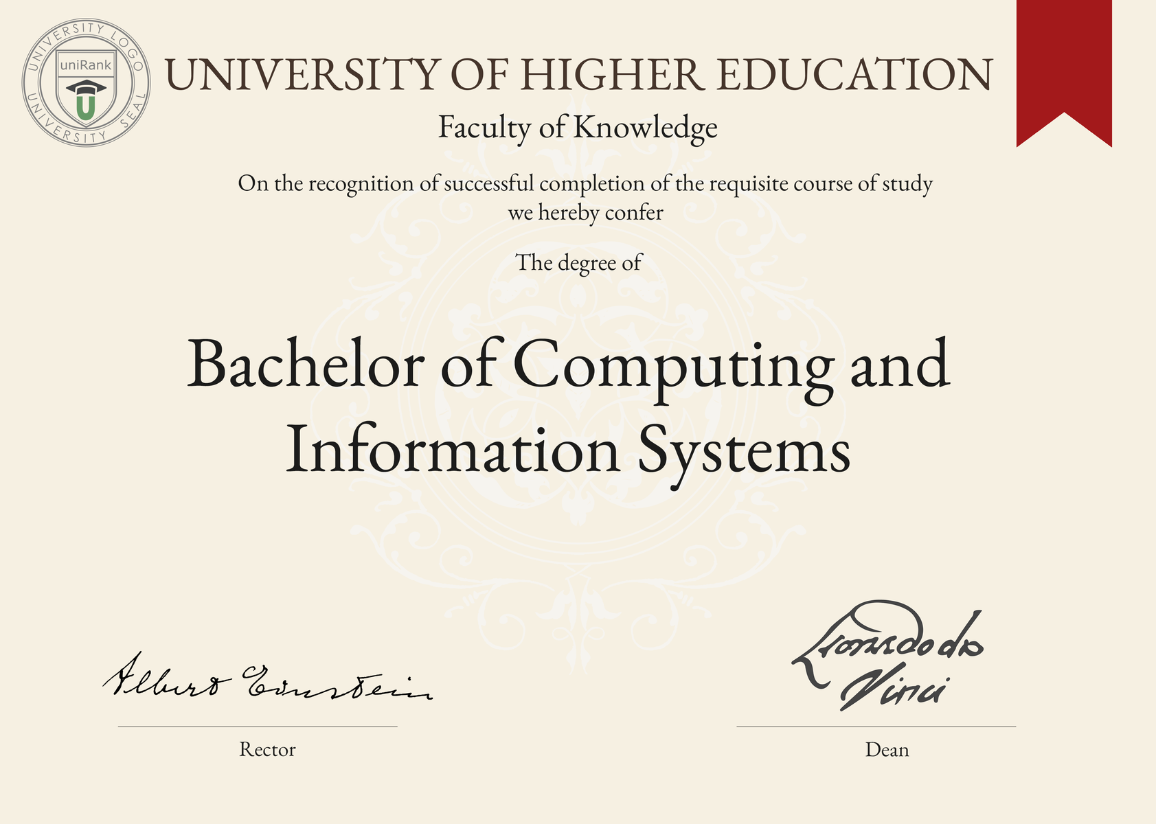 Bachelor of Computing and Information Systems BCIS