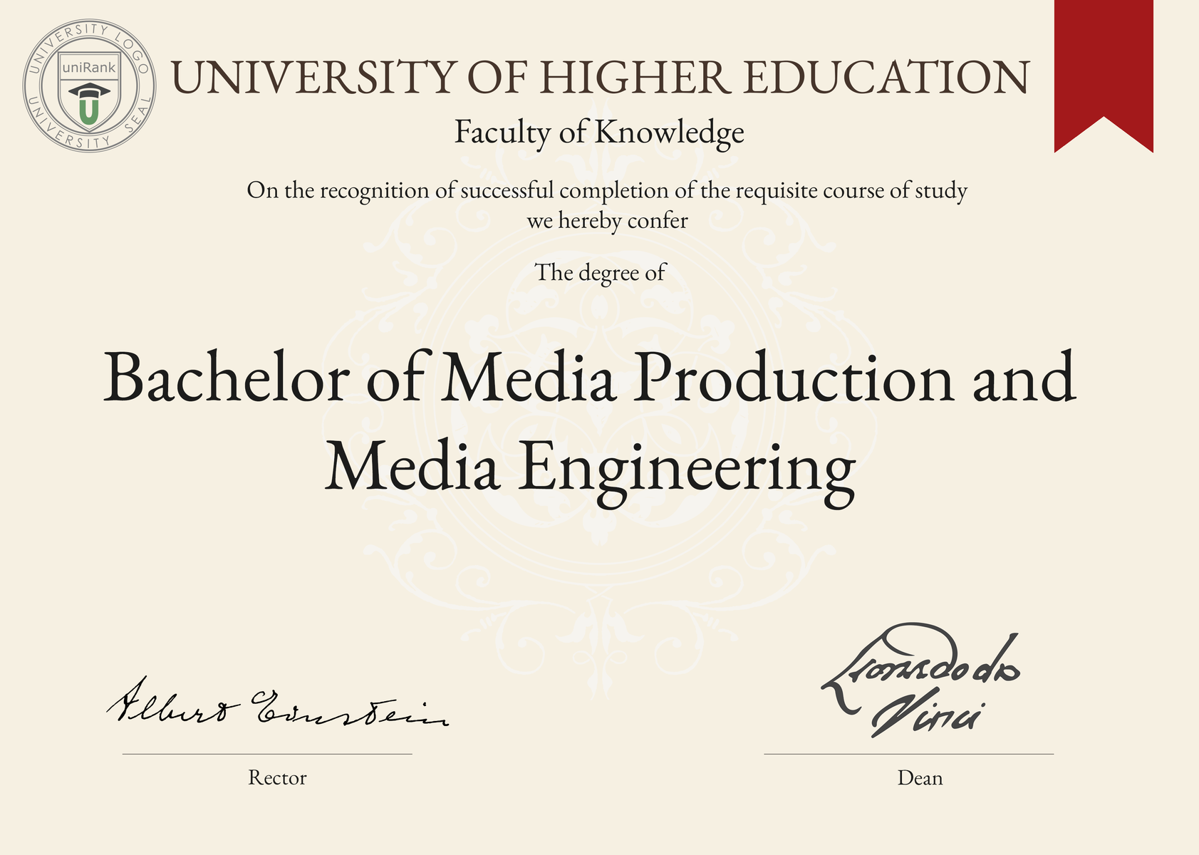Bachelor of Media Production and Media Engineering BMPME