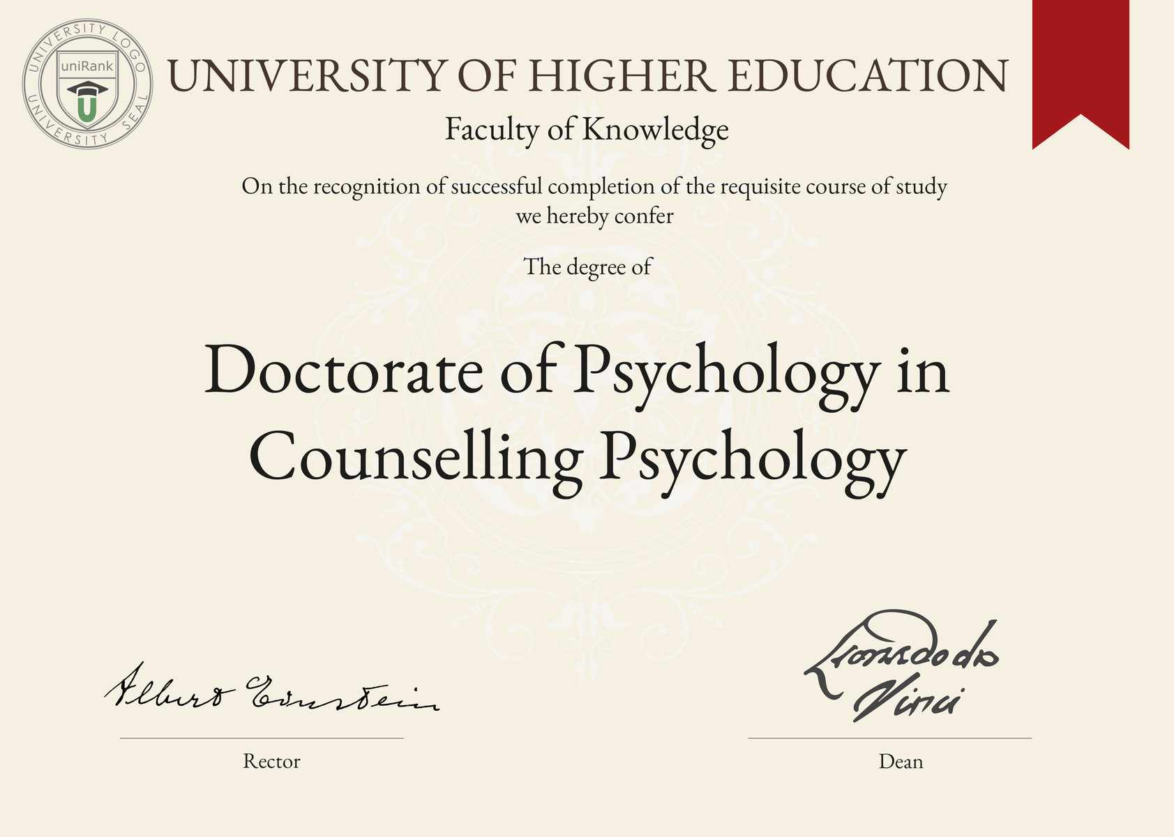 Doctorate of Psychology in Counselling Psychology PsyD in Counselling ...