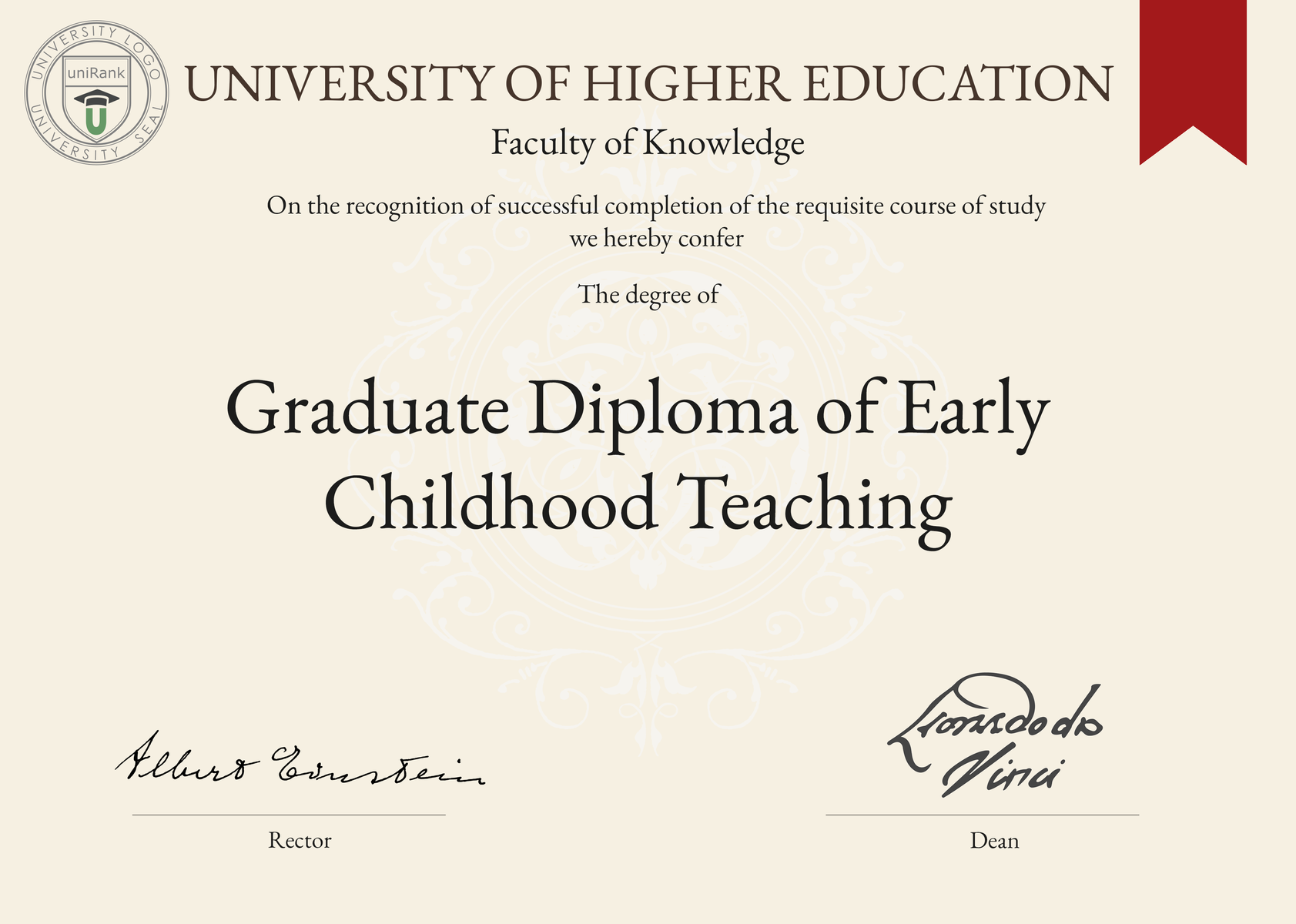 Graduate Diploma of Early Childhood Teaching GradDipECT | uniRank.org