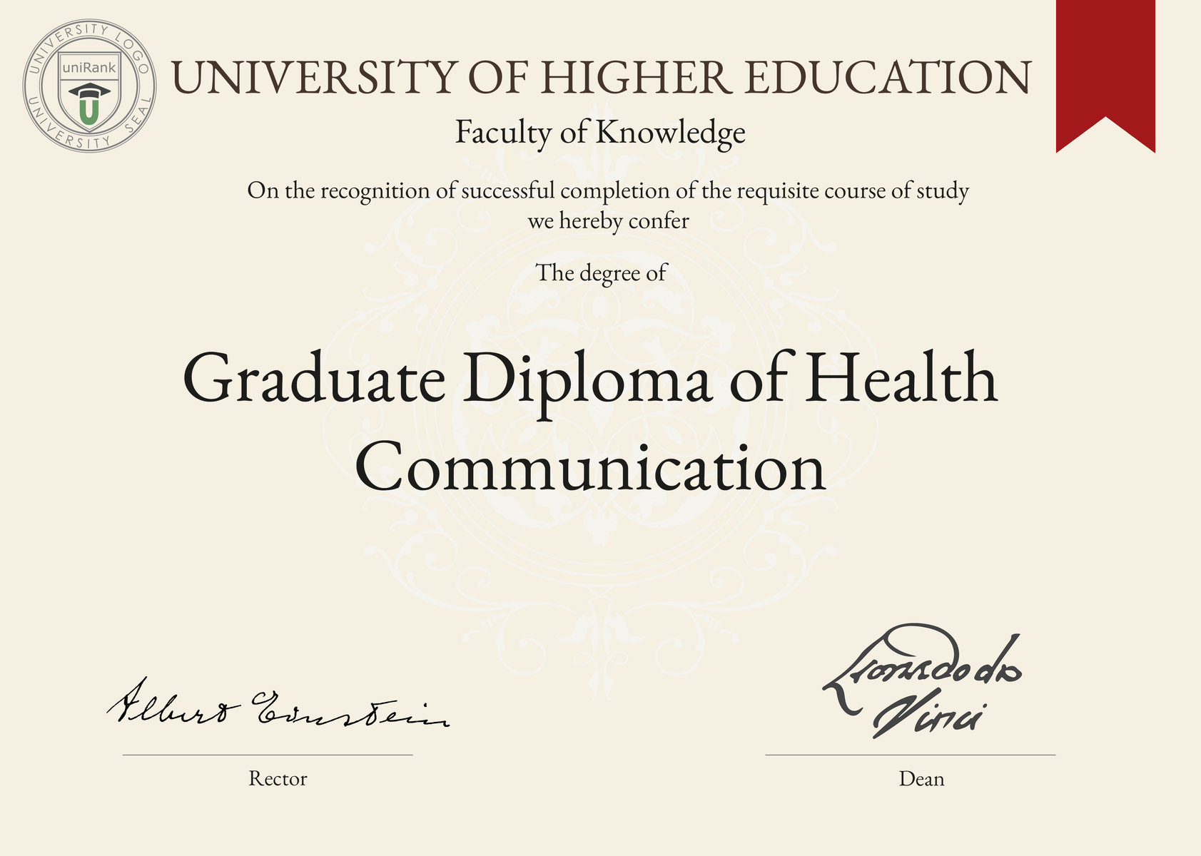 Graduate Diploma of Health Communication GradDip Health Comm | uniRank.org