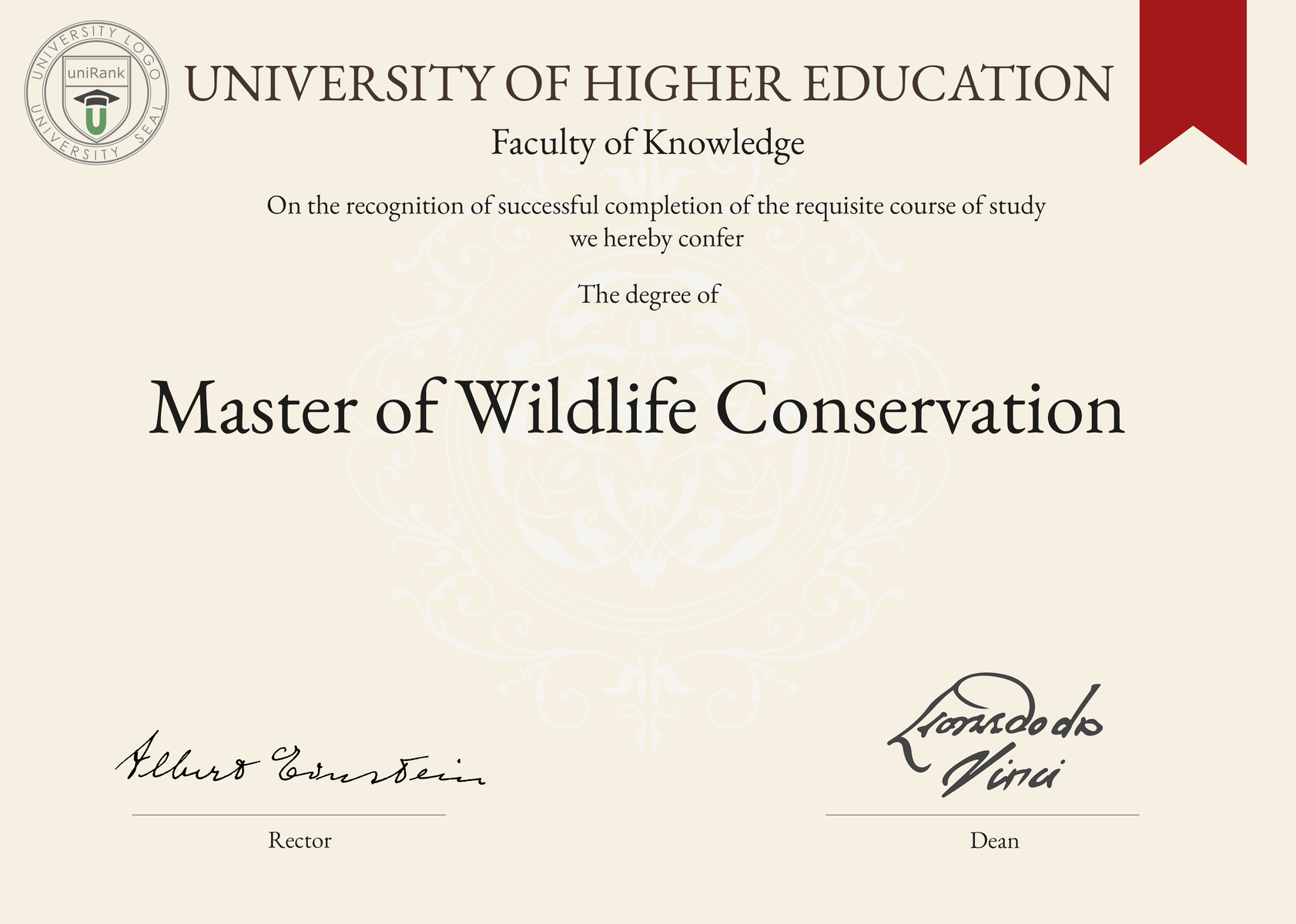 Master of Wildlife Conservation MWC | uniRank.org